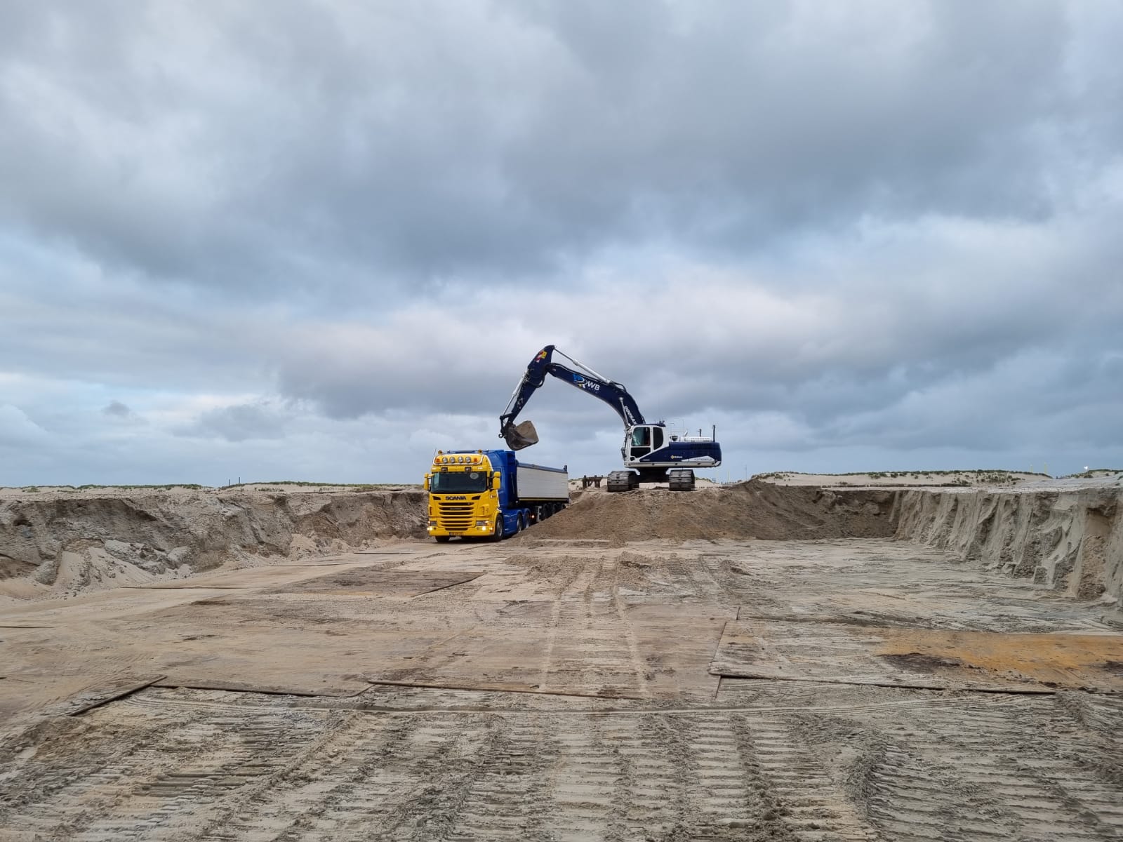 Port of Rotterdam - SIF Maasvlakte afvoer zand | WB Infra